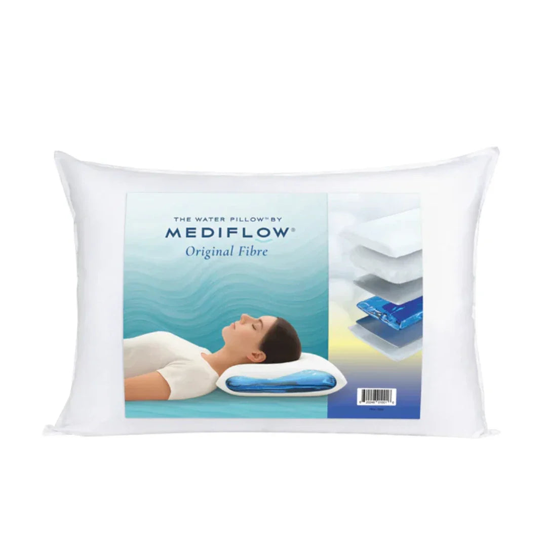 Buy Mediflow Original Fibre Water Pillow UK | Adjustable Comfort Pillow ...
